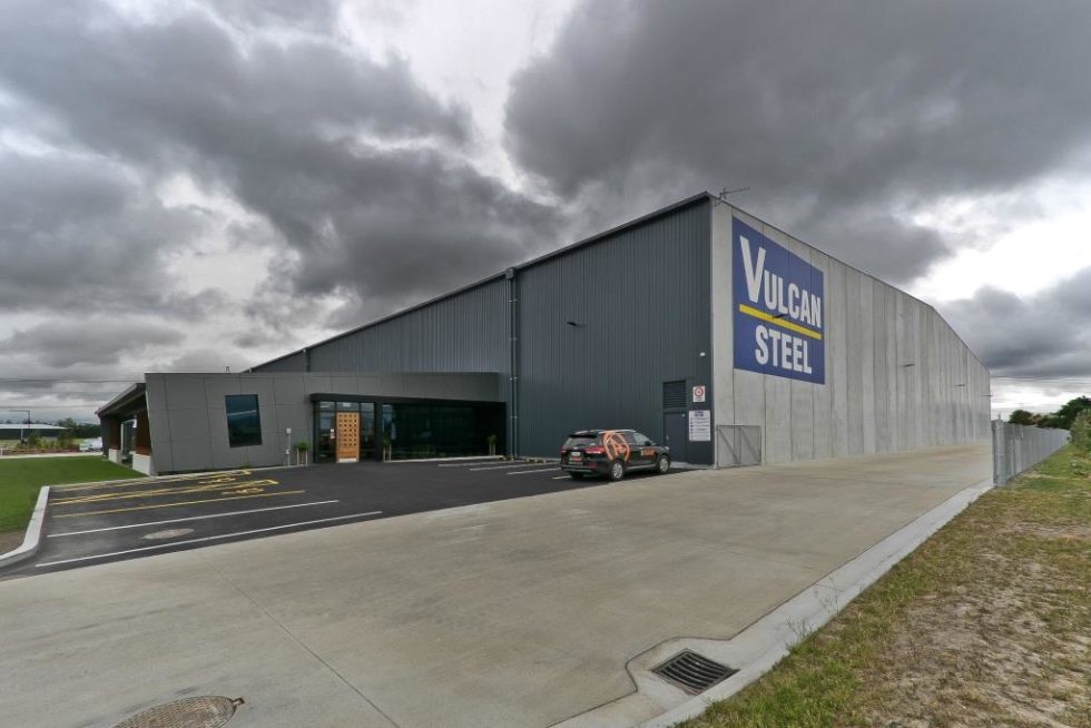 Vulcan Steel - Christchurch - Clearwater Construction